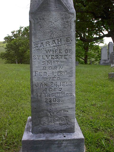 Sylvester Smith - Sarah Elizabeth Watson