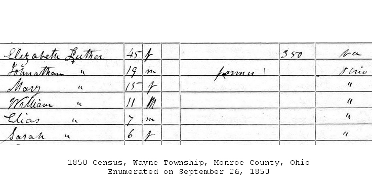 William Dark Lowther - Elizabeth Dotson